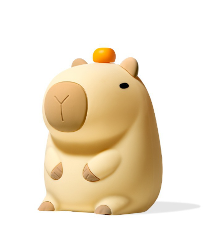 Cute Capybara Table Lamp - Rechargeable Night Light