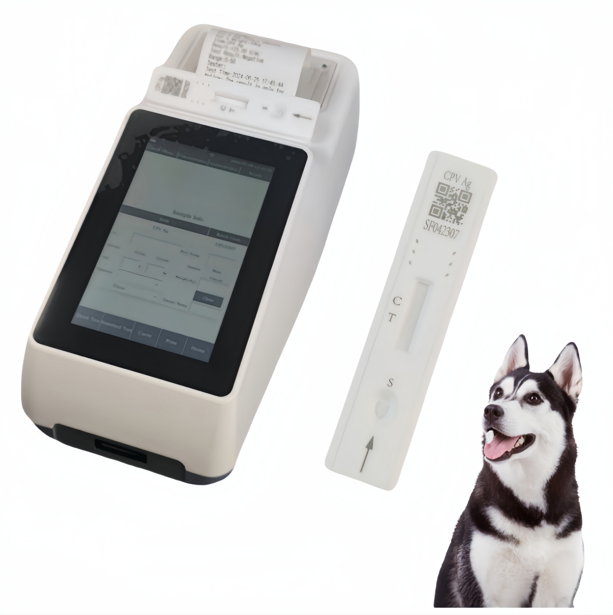 Portable Immunofluorescence Machine - Vet POCT Analyzer with ...