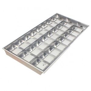 Bright louver type t8 fluorescent light fixtures For Efficient Lighting ...