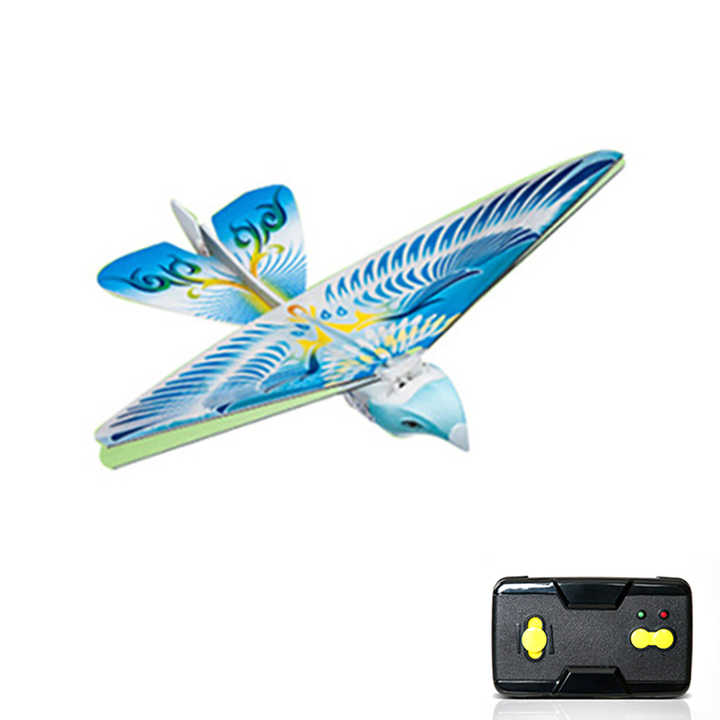 2020 RC Flying Toy E-Bird Toy RC Animal Plane Model With LED Light ...