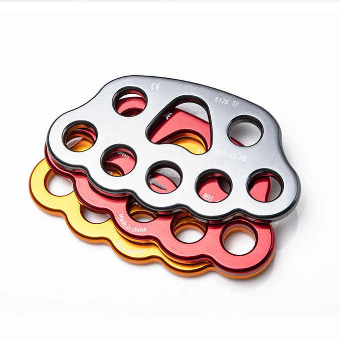 Porous Rigging Plate Safety Sports Porous Paw Rigging Plate Descender ...