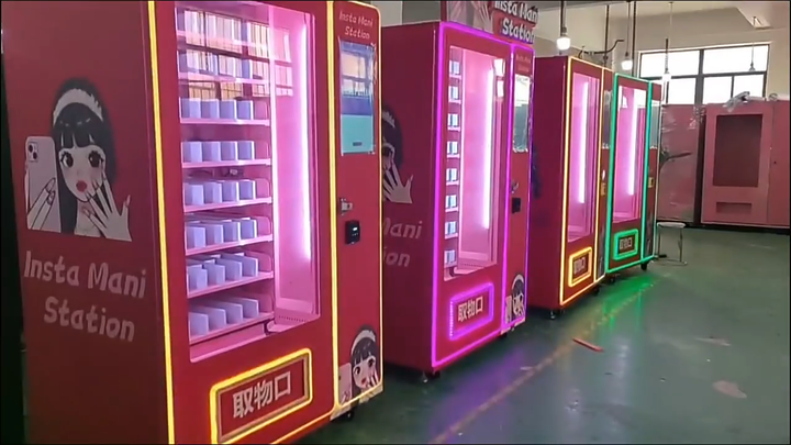 Euro Beauty Makeup Vending Machine for Women Cosmetic Nails,lashes ...