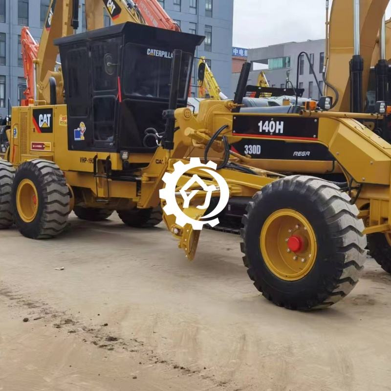 Used CAT 140H Wheel Motor Grader 2024 Model Original Engine 100% Japan ...