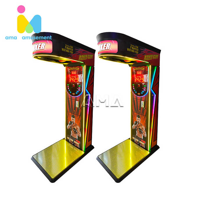 Dynamic 1 Player Boxing Machine - Coin Operated Arcade Game - OEM