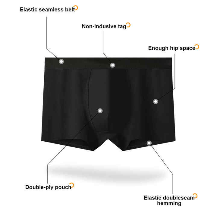 Promotional product mens boxer shorts underwear lowprice cotton mens ...