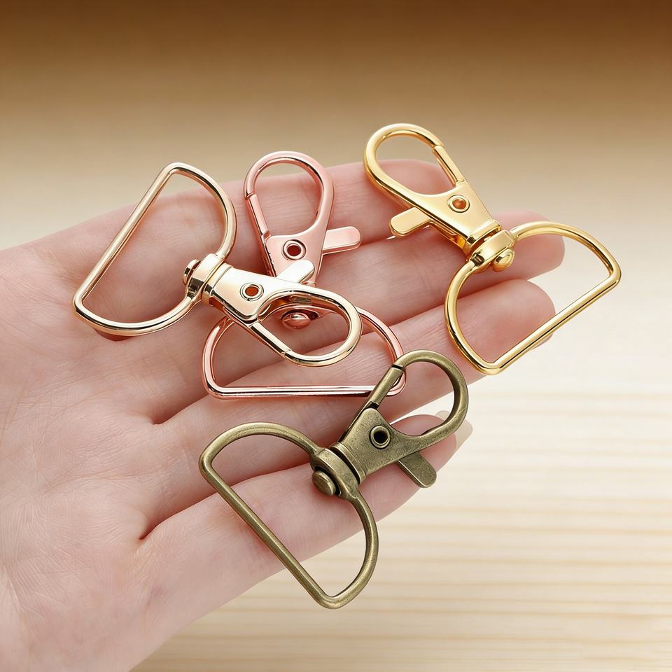 Custom Zinc Alloy Lobster Claw Clasps 360Swivel Trigger Snap Hooks ...