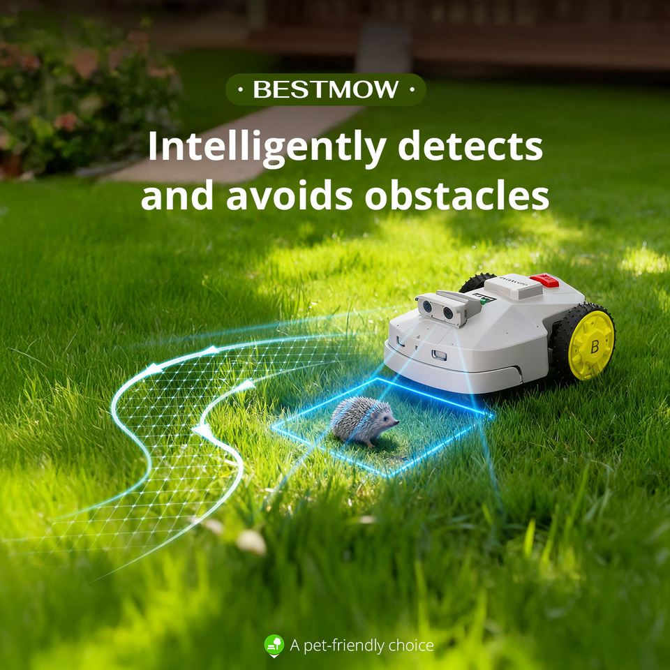 Bestmow visual perception lawn mowing robot AI Precise navigation ...