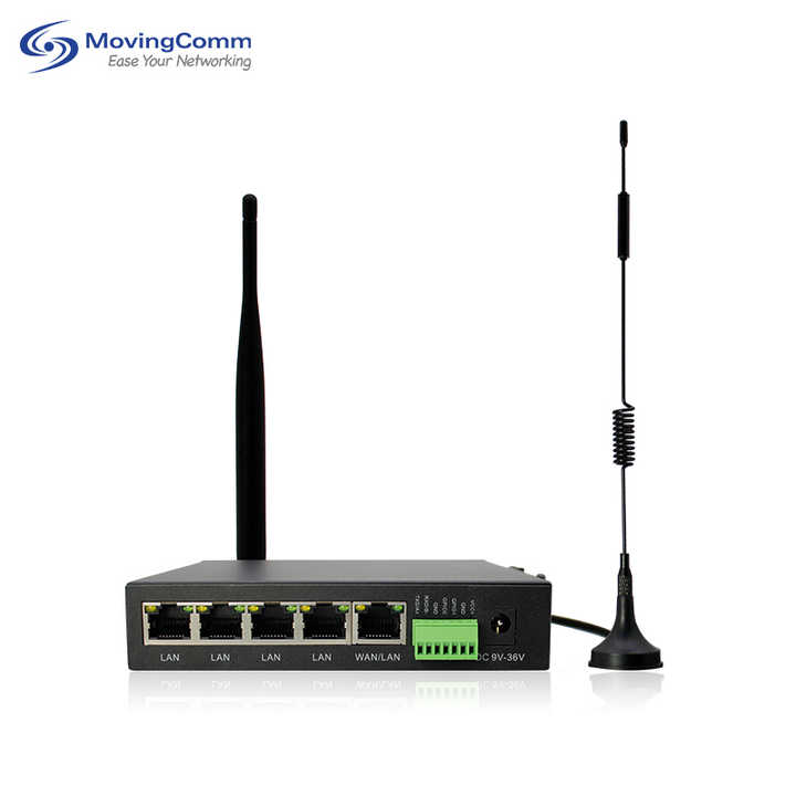 Din Rail Mount Mini Industrial 4G Cellular Router Modem China 300Mbps ...