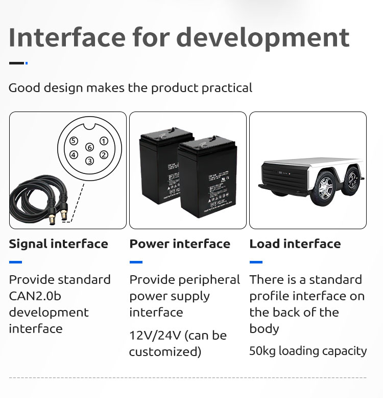 UGV-11 200kg Payload Autonomous 4x4 Unmanned Delivery Robot