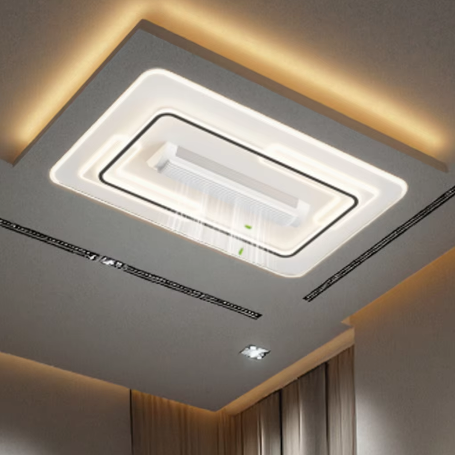 Modern Residential Dimmable Dc Motor Ventilador De Teto Decorative ...