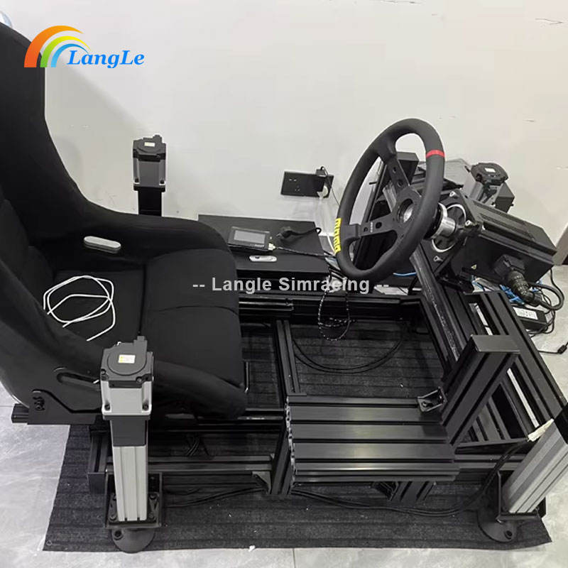 Car Driving Racing Simulator Cockpit by Dynamic Seats