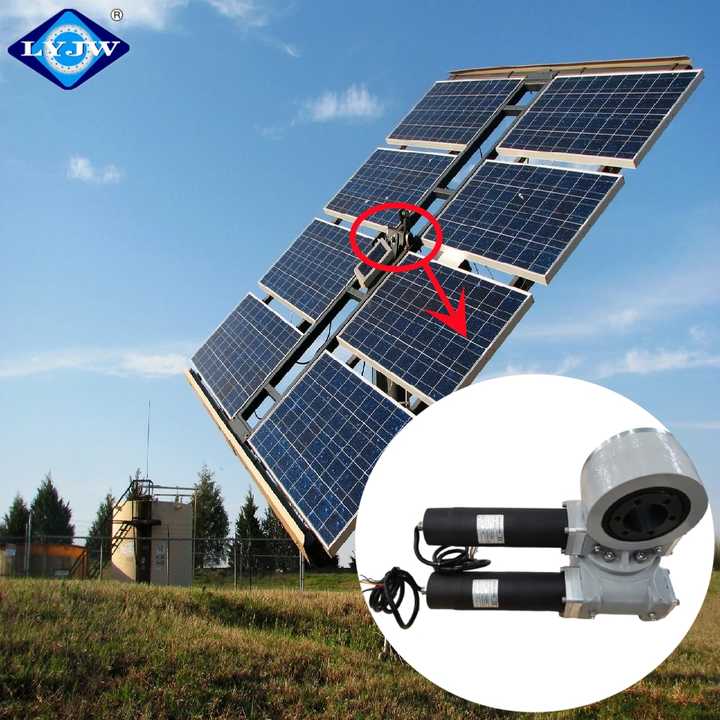 Luoyang JW SDE3 Dual Axis Slew Drive for Solar Trackers