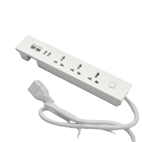 JOYE Office Furniture Hidden Power Socket Desktop Power Outlet Cable ...