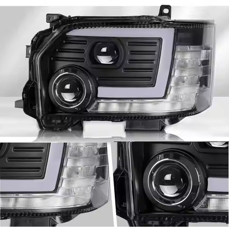 Led Car Headlights For Toyota HIACE 200 Series 2004 2005 - 2018 2019 ...