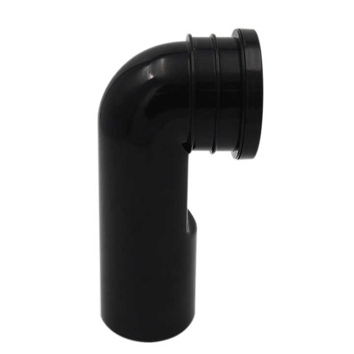 Plastic HDPE Black Concealed Cistern Toilet Drainage Pipe