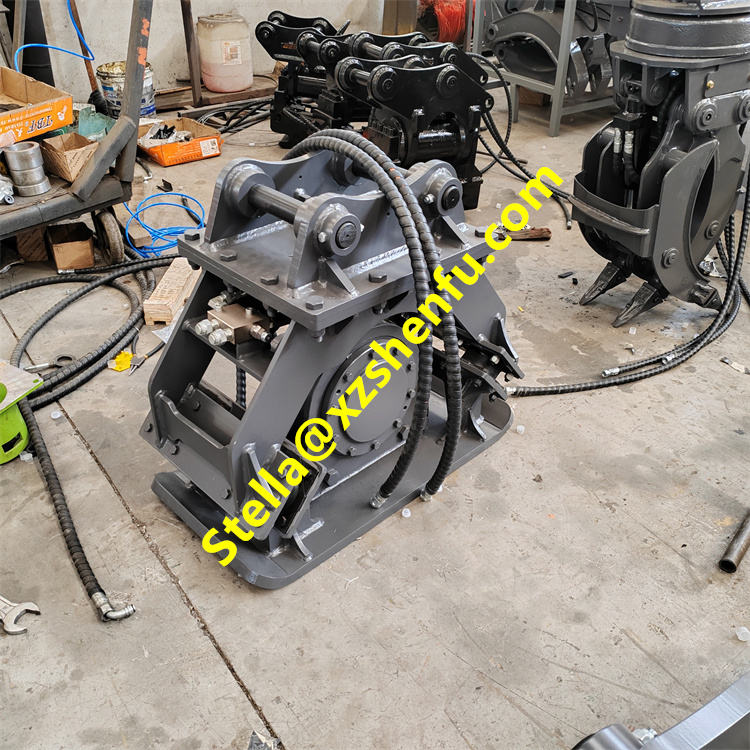 Hydraulic Plate Compactor Excavator Attachment for Soil Gravel ...