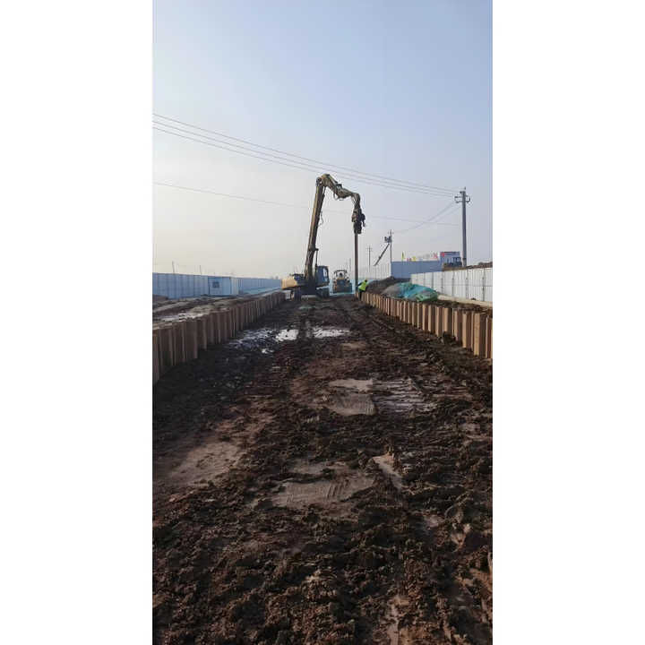 Waterproof Steel Sheet Pile Driving Cofferdam River Water Retaining ...