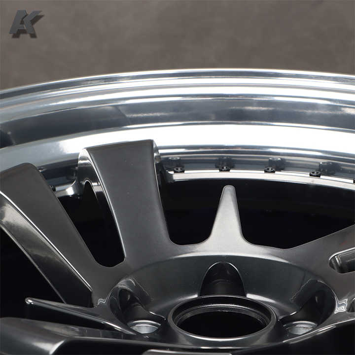 AK Passenger Car Wheel 18 "chrome Racing Wheel S1 5*114.3 5*120 5*100 5 ...