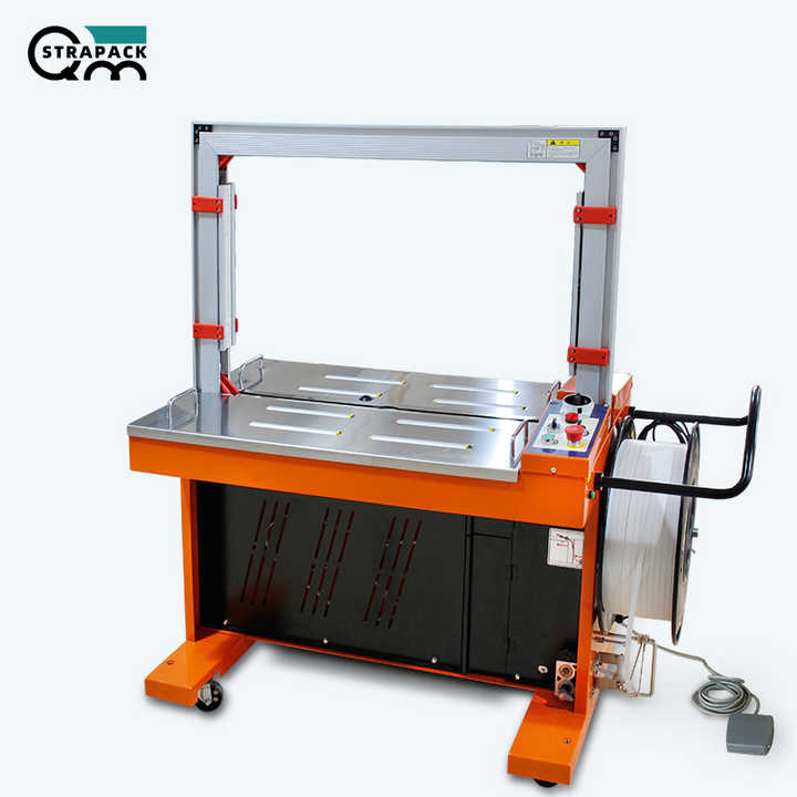 X201 Auto PP Belt Bundle Paper Carton Wrapping Machines