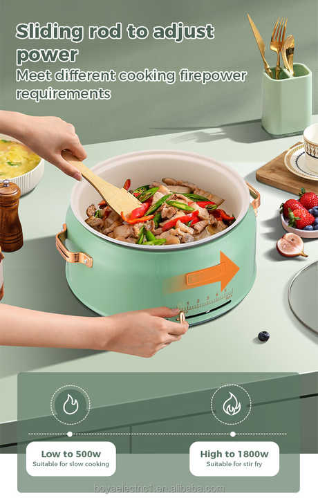 Versatile 5L Detachable Multi Cooker Pot with Dial Switch for Home ...