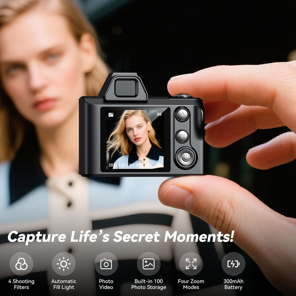 Mini DV Outdoor Sport HD Portable Small Retro Camera Pocket Mini Camera ...