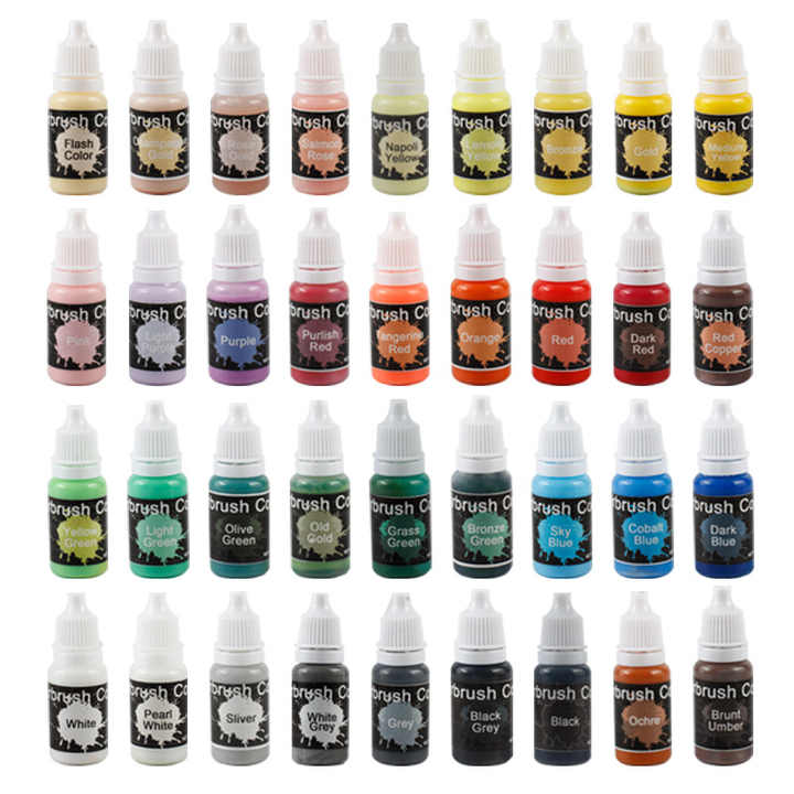 Gundam Model Paint 30ml - 36 Colors for Air Brush Painting