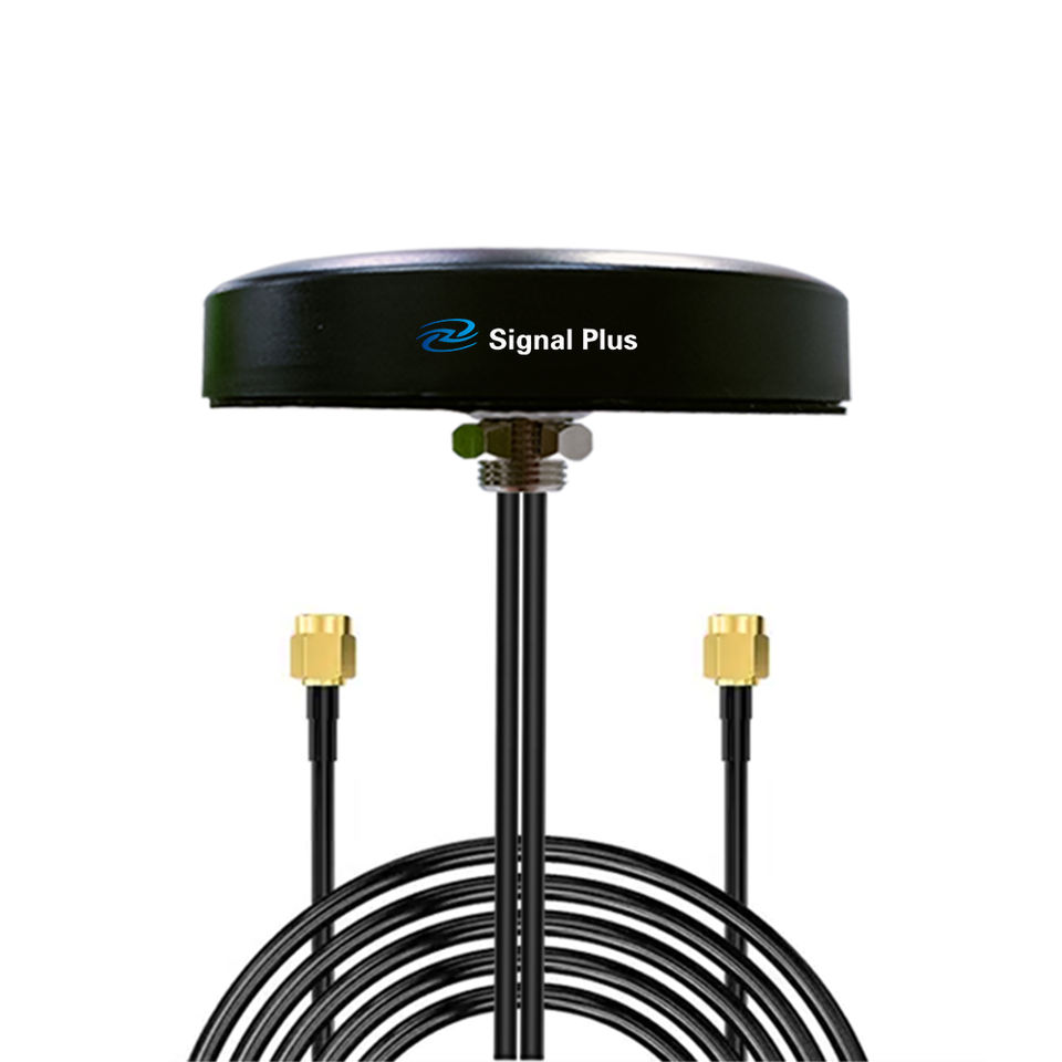 Signal Plus 4G LTE GPS Combo Antenna GSM 3G Adhesive Magnetic Puck Design