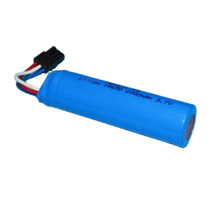 Icr-batería recargable de iones de litio, 18650 mah, 2200 v, 3,7 mah, 2200mah, 8,14wh, icr18650 ...