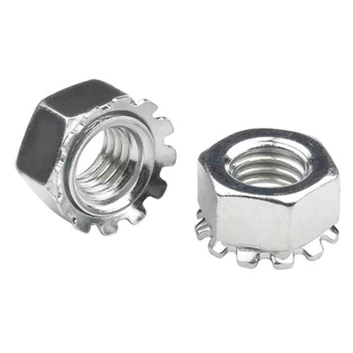 K-lock Nuts - Secure and Durable Keps Nuts in 304 Stainless Steel