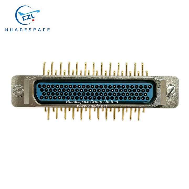 Mil-spec J30JA-100ZJN Straight Receptacle With Pins 2.54 X 2.54 With ...
