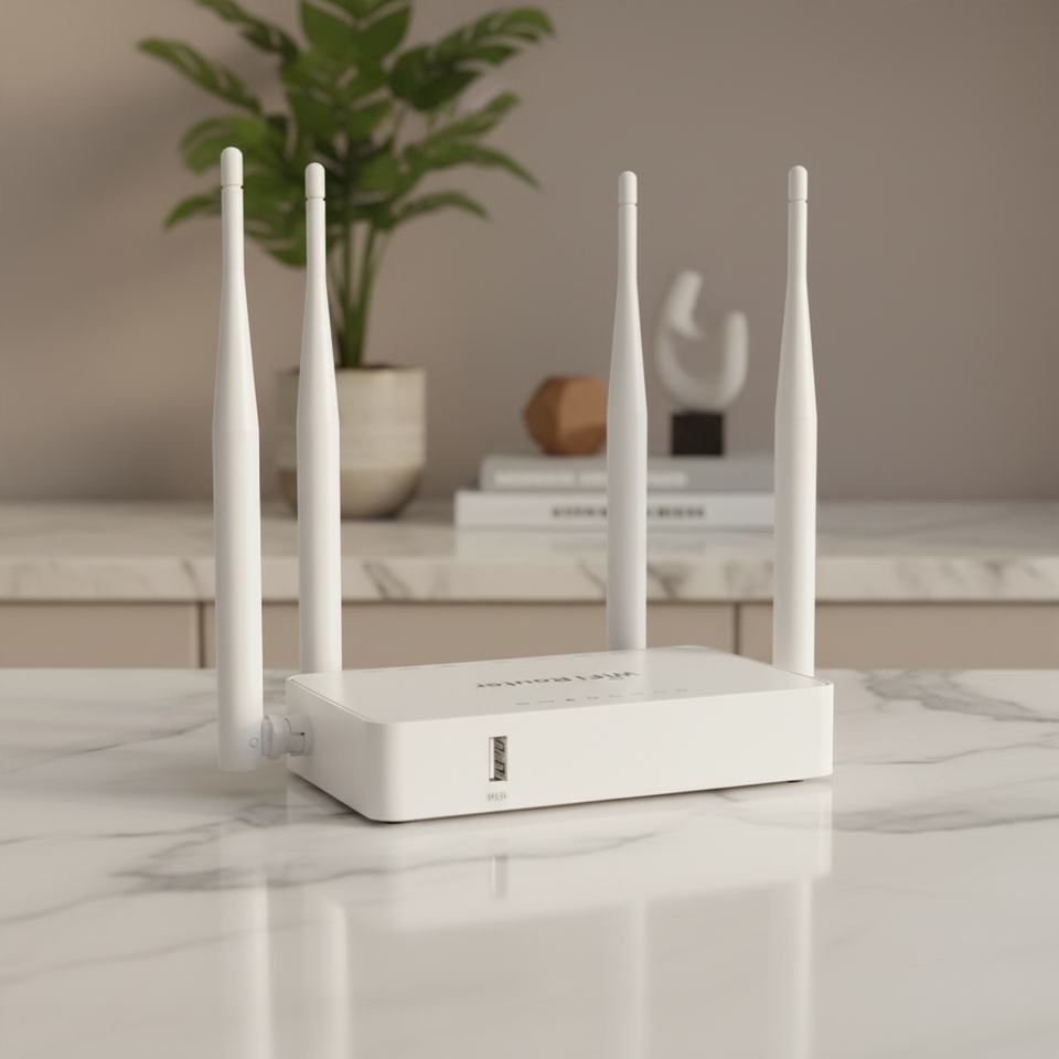 Wireless Router Single Band 2.4Ghz 300Mbps Intelligent MTK7620N Scheme ...