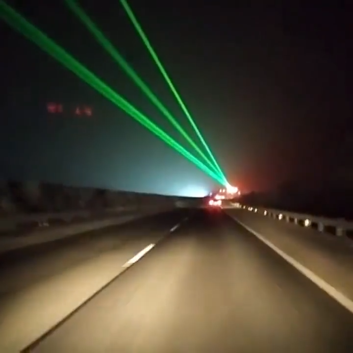 IP65 Outdoor Green Laser Roof Advertising Remote Waterproof