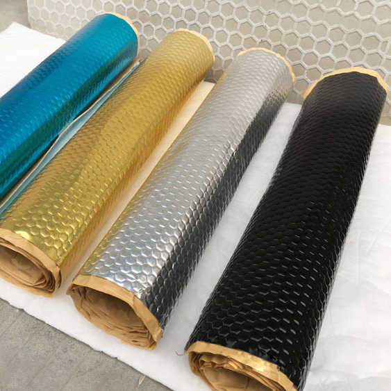 2.5mm Black Insulation Soundproof Damping Board for Car Pipe with ...