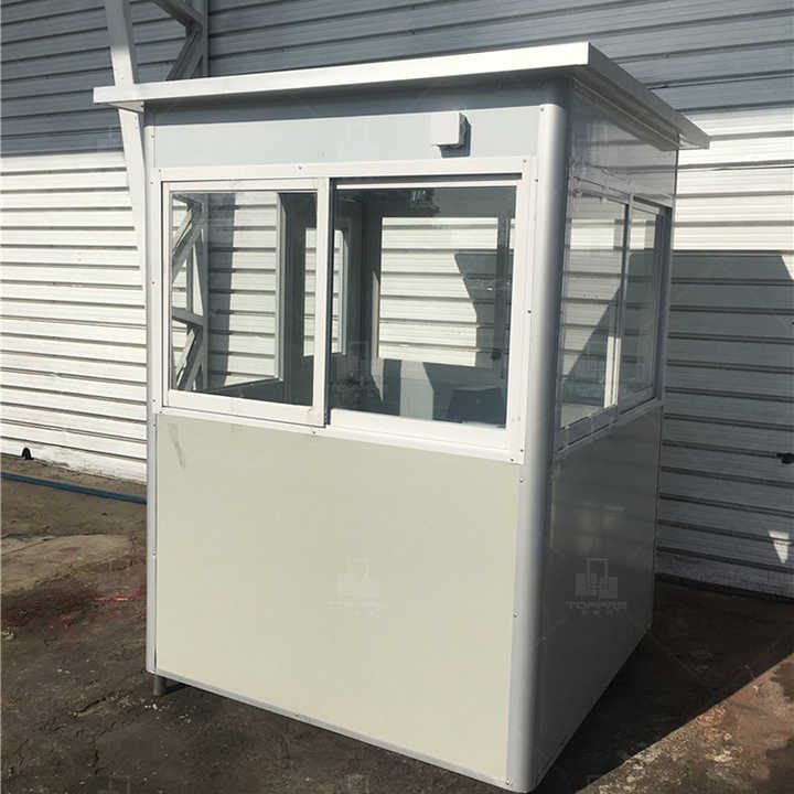 Mobile Temporary Kiosk Security Cabin - Durable & Stylish
