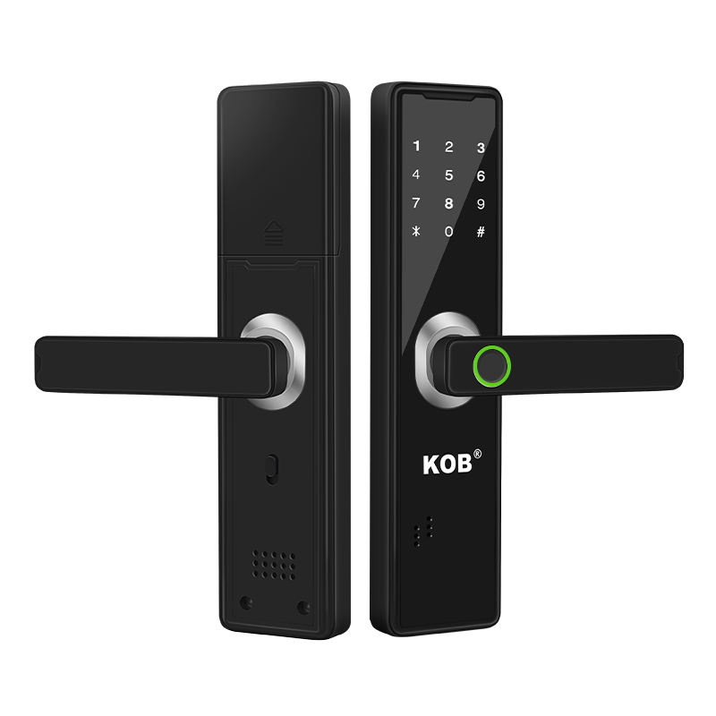 KOB Smart Home Aluminum Alloy Security Smart Lock Fingerprint Password ...