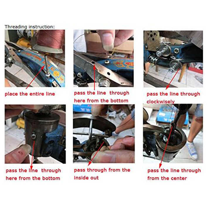 Manual Shoe Repair Machine - Dual Line Sewing Finisher