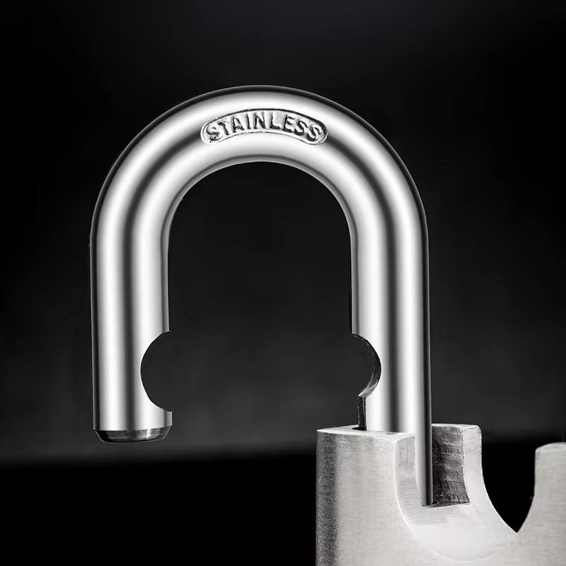 FEIHUAN Factory Anti-Theft Key Operated Half Shackle Square Armored ...