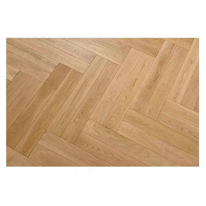 Russian White Oak Fishbone Hardwood Flooring Natural Wooden Strips ...
