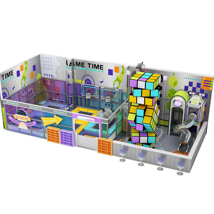 Factory Direct Commercial Indoor Maze Trampoline Fitness Game ...