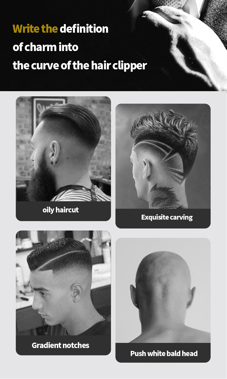 Masina Profesionala de Tuns Barba si Contur Andowl, Model Vultur ...