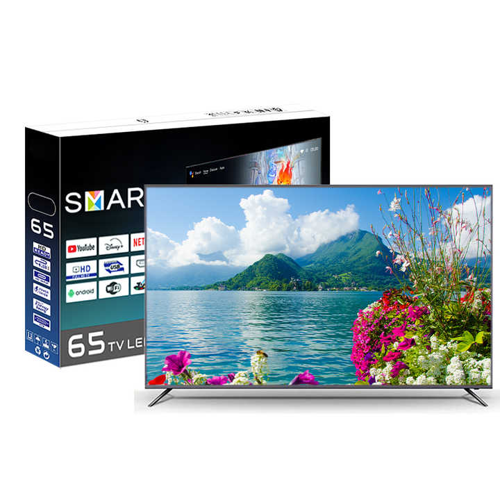 Frameless TVs 65 Inch 4K Ultra HD LED TV Television 70 75 80 85 100 ...