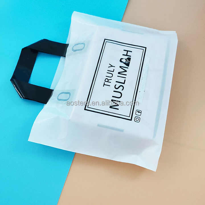 High Quality Plastic Bags Shopping Reusable Clothing Packaging Bags ...