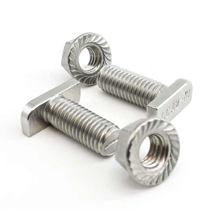 Stainless Steel Hammer Head T Shaped Bolt for Solar Mounting