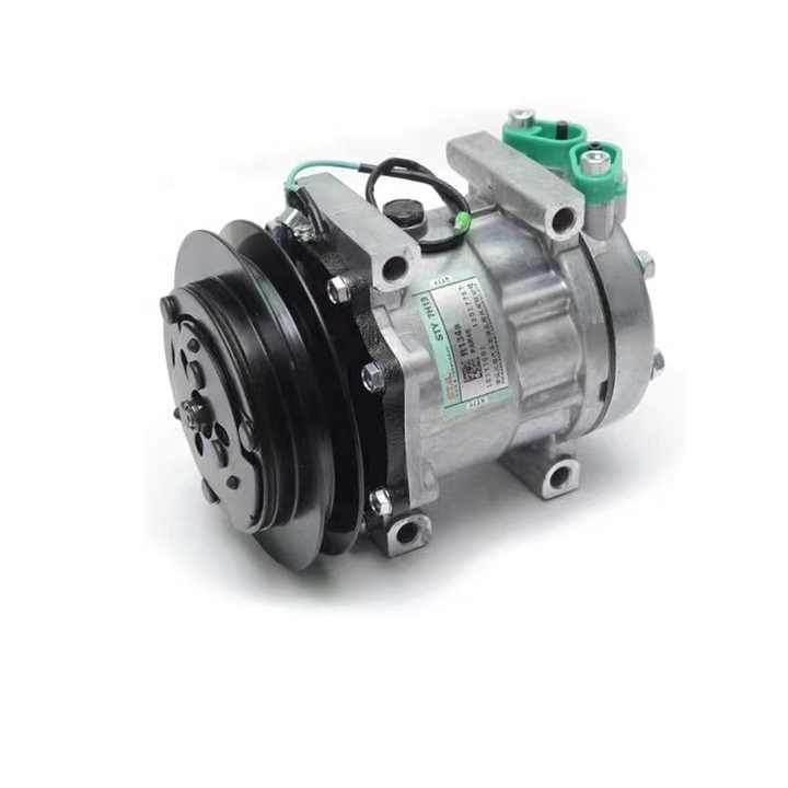 Hot SK350-8 Excavator Air Compressor SD7H13 R134a AC Compressor ...