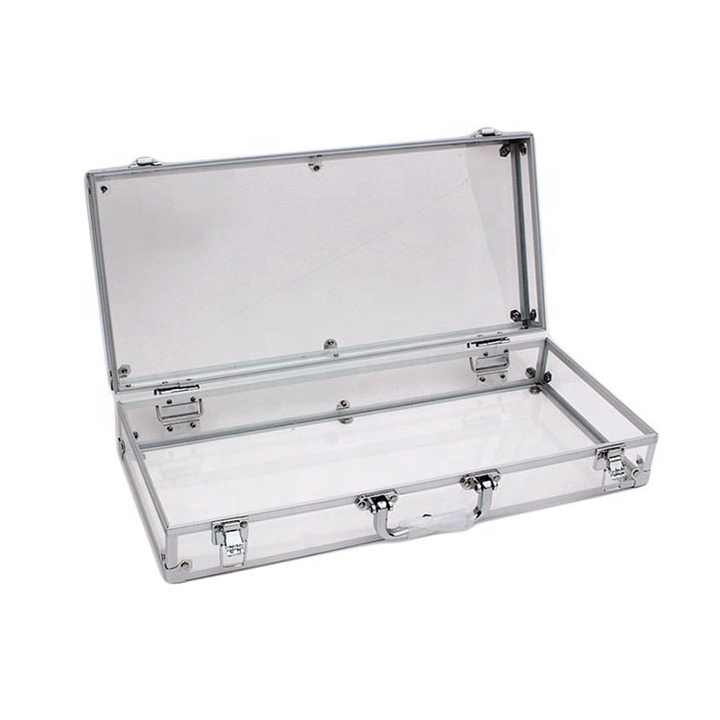 Luxury Clear Acrylic Briefcase with Custom Logo - COLILI