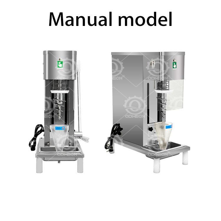 Qdmech Ice Cream Parlor Heavy-Duty Ice Cream Mixer Batch Freezer Mixer ...