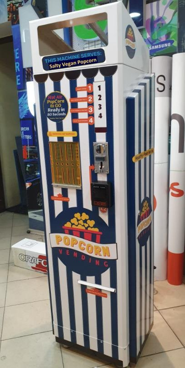 JW Digital Corn Popcorn Vending Machine Kids Intelligent Sweet Popcorn ...