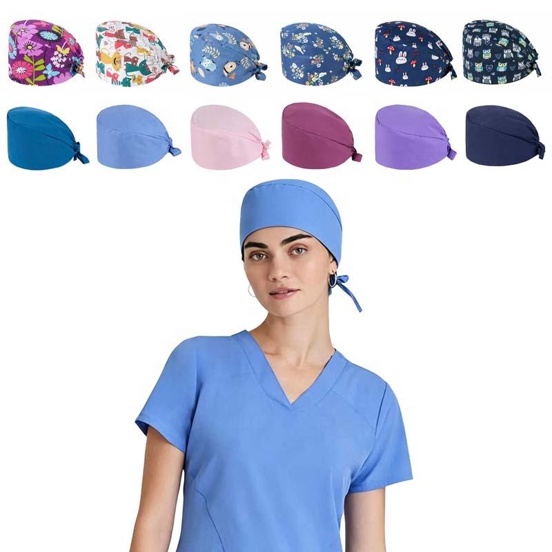Factory Custom Logo Medical Wholesale Doctor Cap Hospital Clinic Scrub ...