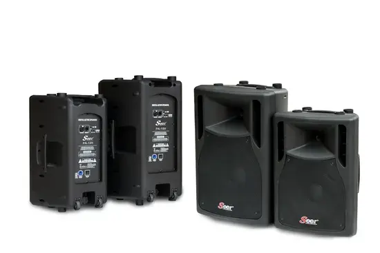 High-End PA-12II 2.0 Channel Wood Passive PA Speakers Professional ...