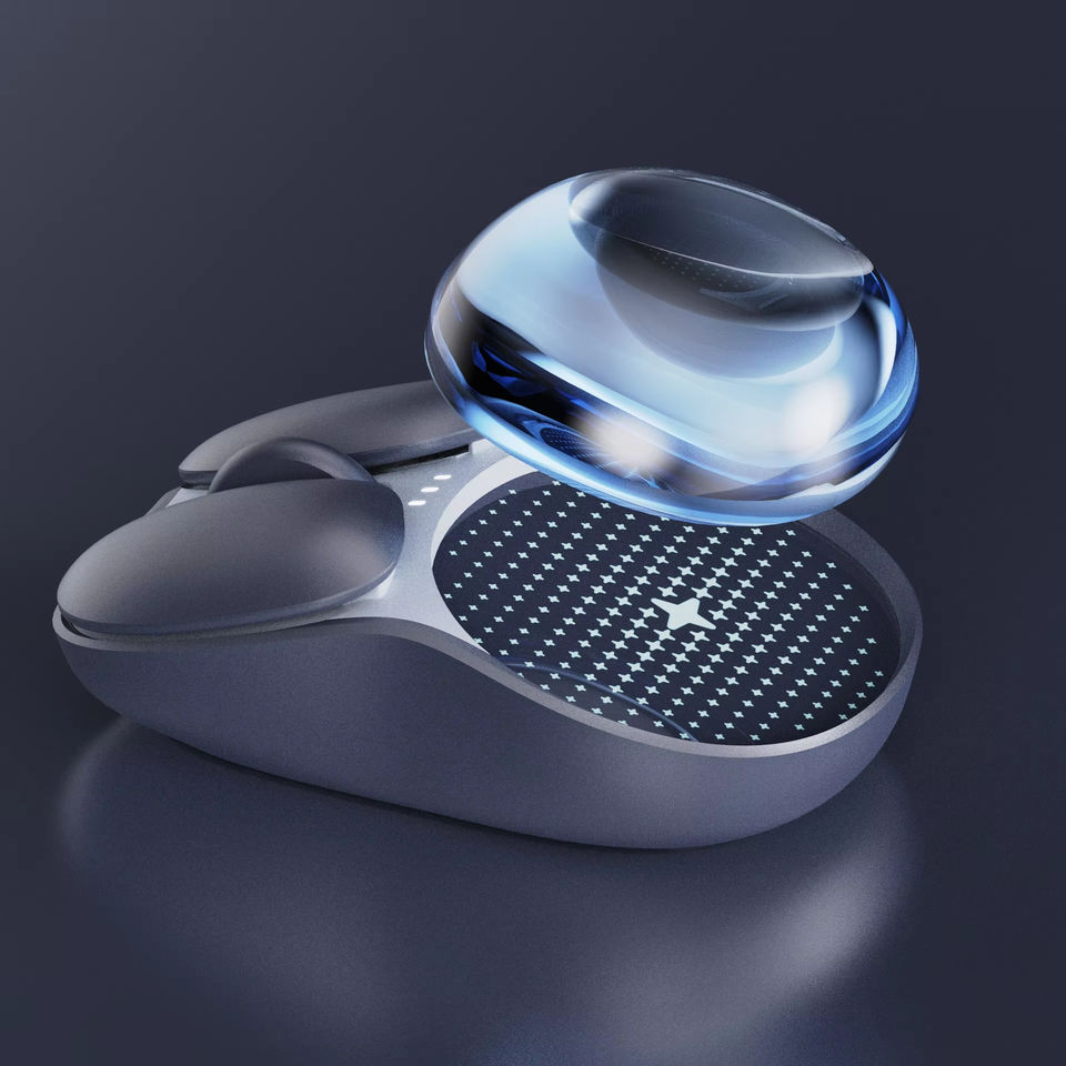 Optimal 2.4GHz Wireless RGB Optical Sensor Mini Mouse 1600 DPI ...